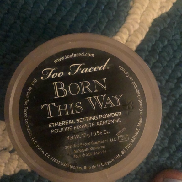 Makeup | Too Faced Born This Way Setting Powder Used Once | Poshmark